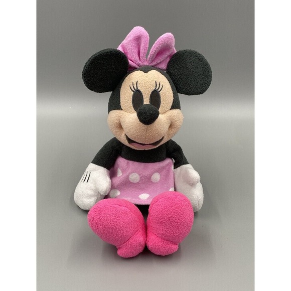 Disney | Toys | Disney Baby 2 Minnie Mouse Pink Pastel Plush Lovey Soft ...